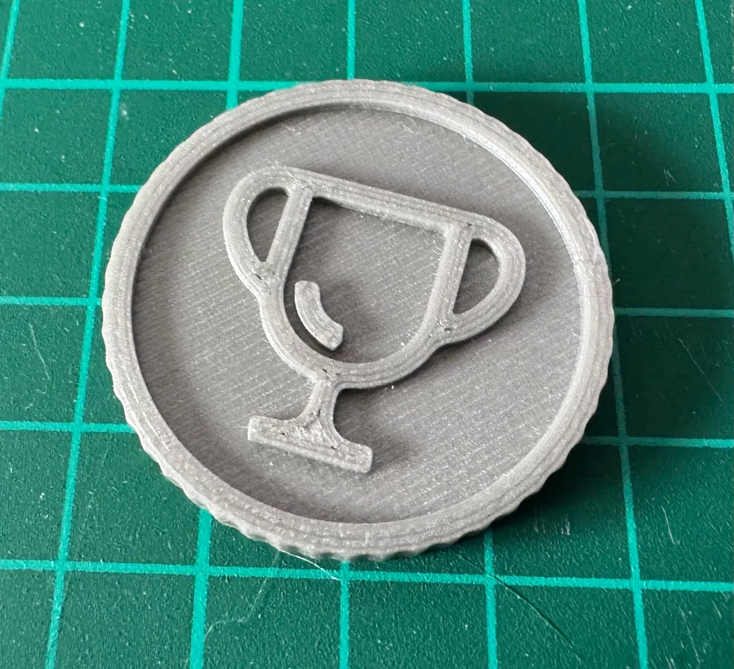 Win coin by Forgetter | Download free STL model | Printables.com