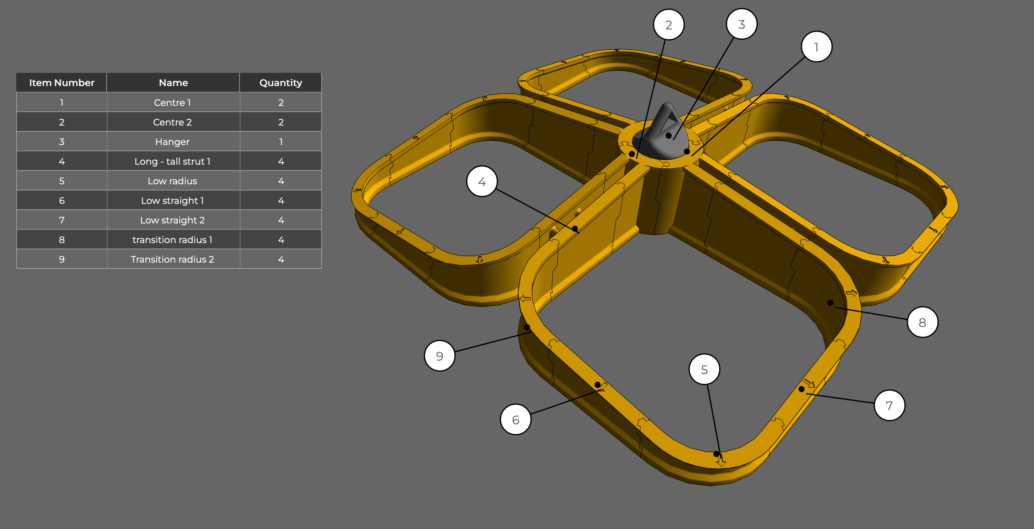 Modular - Multi peg hanger by Darren Lynch | Download free STL model ...