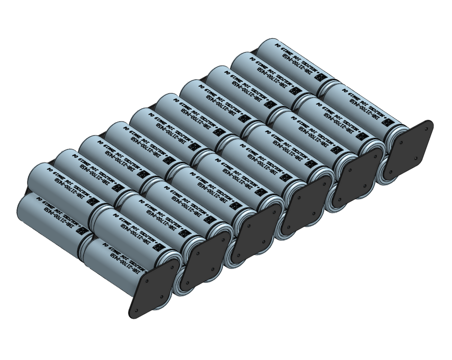 20s2p p45b battery (One wheel GTVESC) by Bazing89 | Download free STL ...