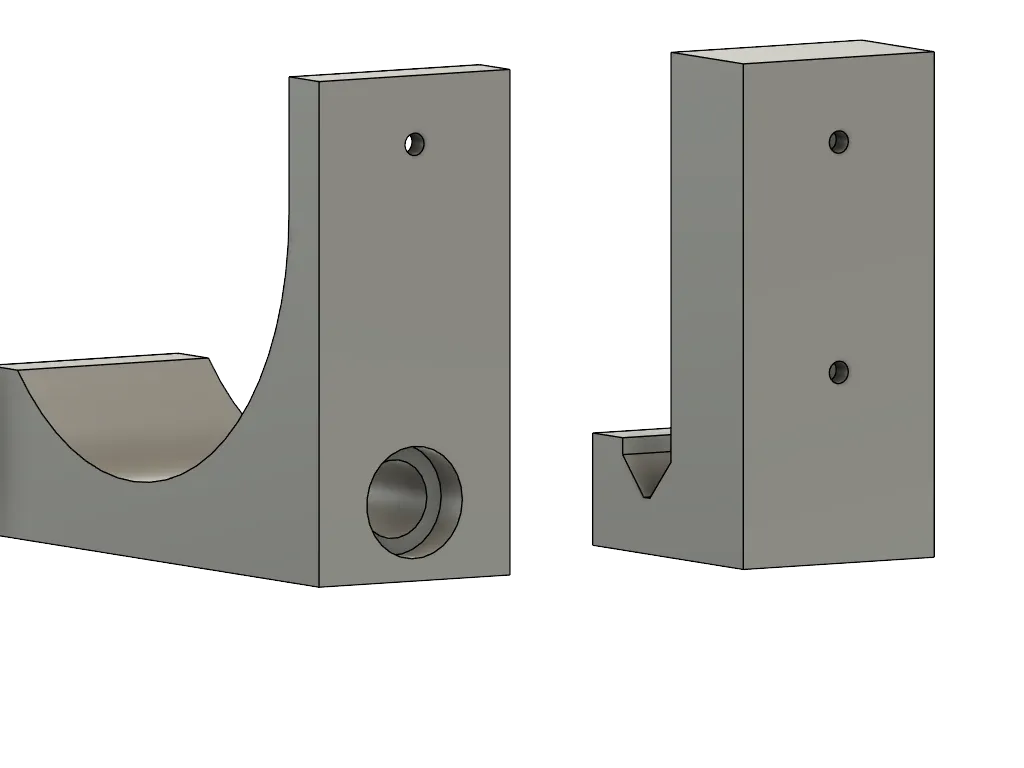 Model Sword Wall Mount - Pushpin by Austin H. | Download free STL model ...