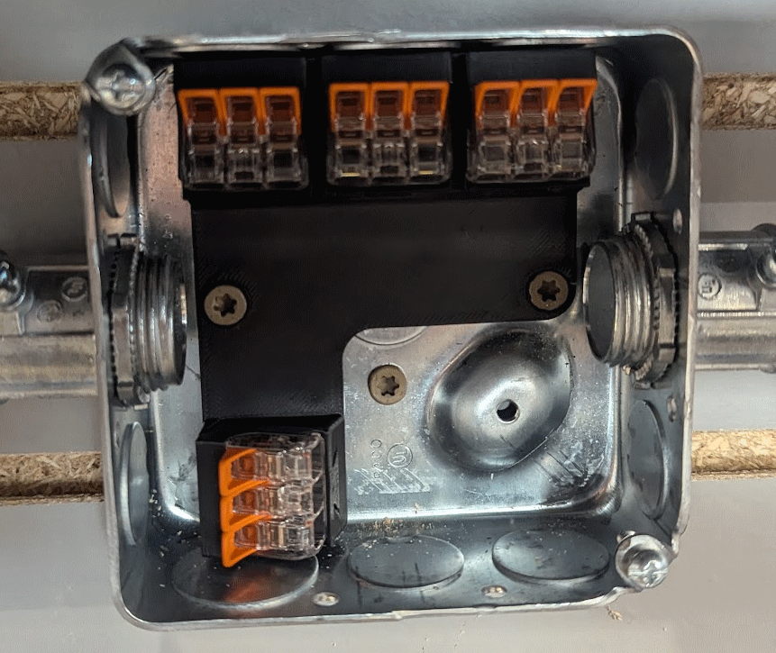 WAGO 221 HOLDER - 2 GANG BOX by B2ENGLLC | Download free STL model ...