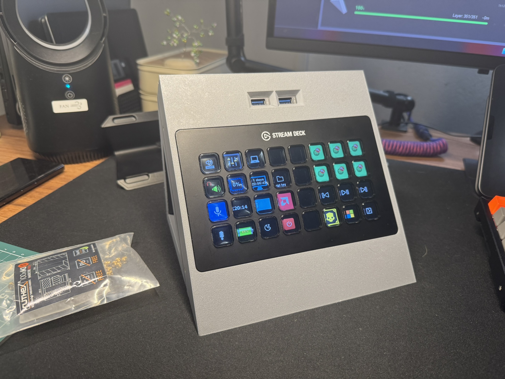 PCPanel Pro and Stream Deck XL stand by BUFU | Download free STL model ...