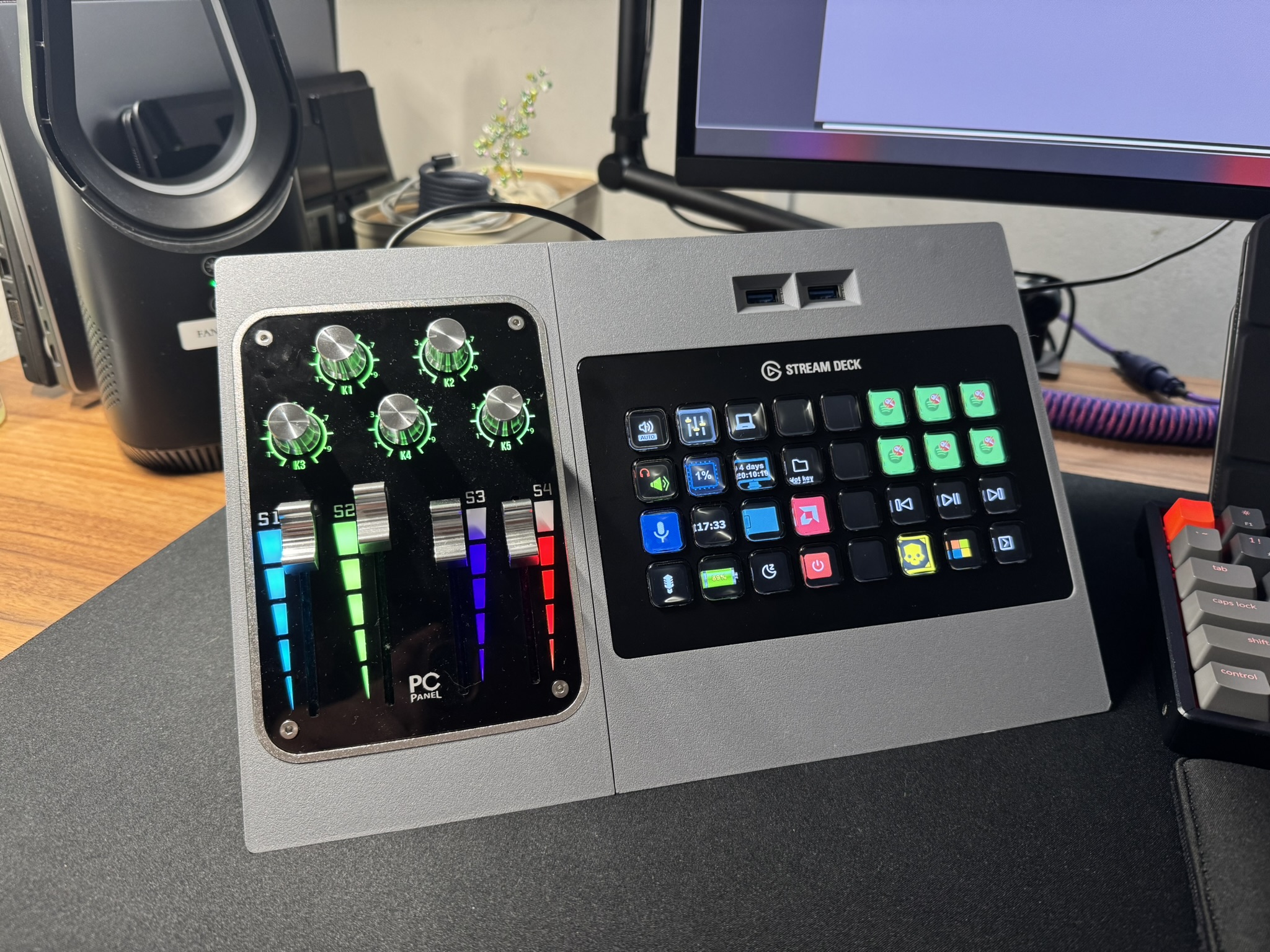 PCPanel Pro and Stream Deck XL stand by BUFU | Download free STL model ...