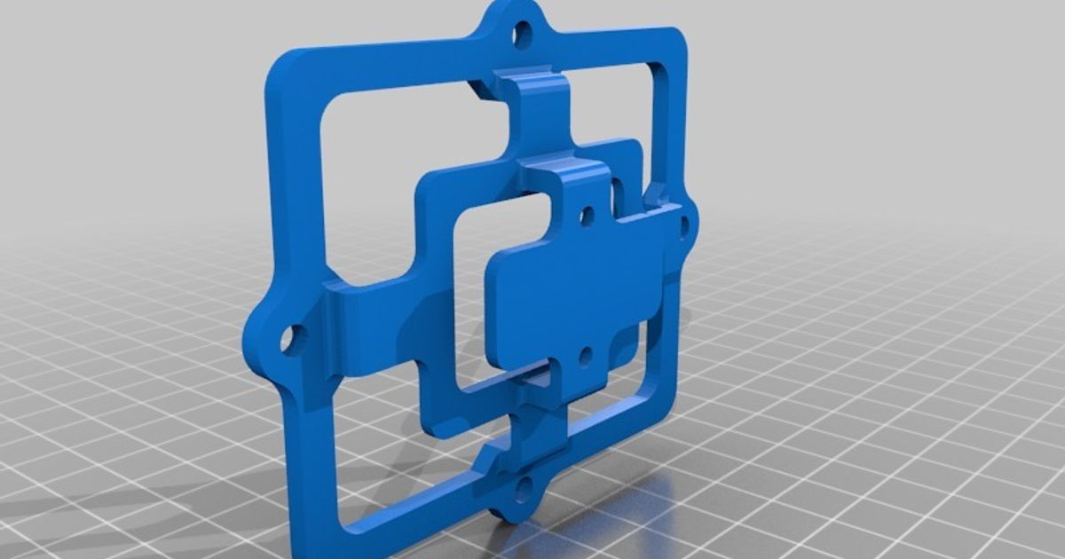 RFID-Scanner Halterung MK1 by Scorch1262 | Download free STL model ...