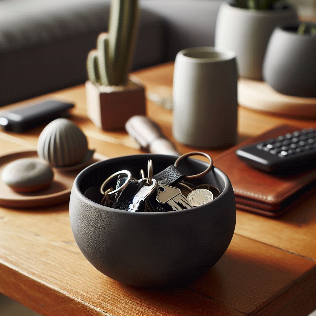Design Key and Coin Catcher Bowl by Deltaprints | Download free STL ...
