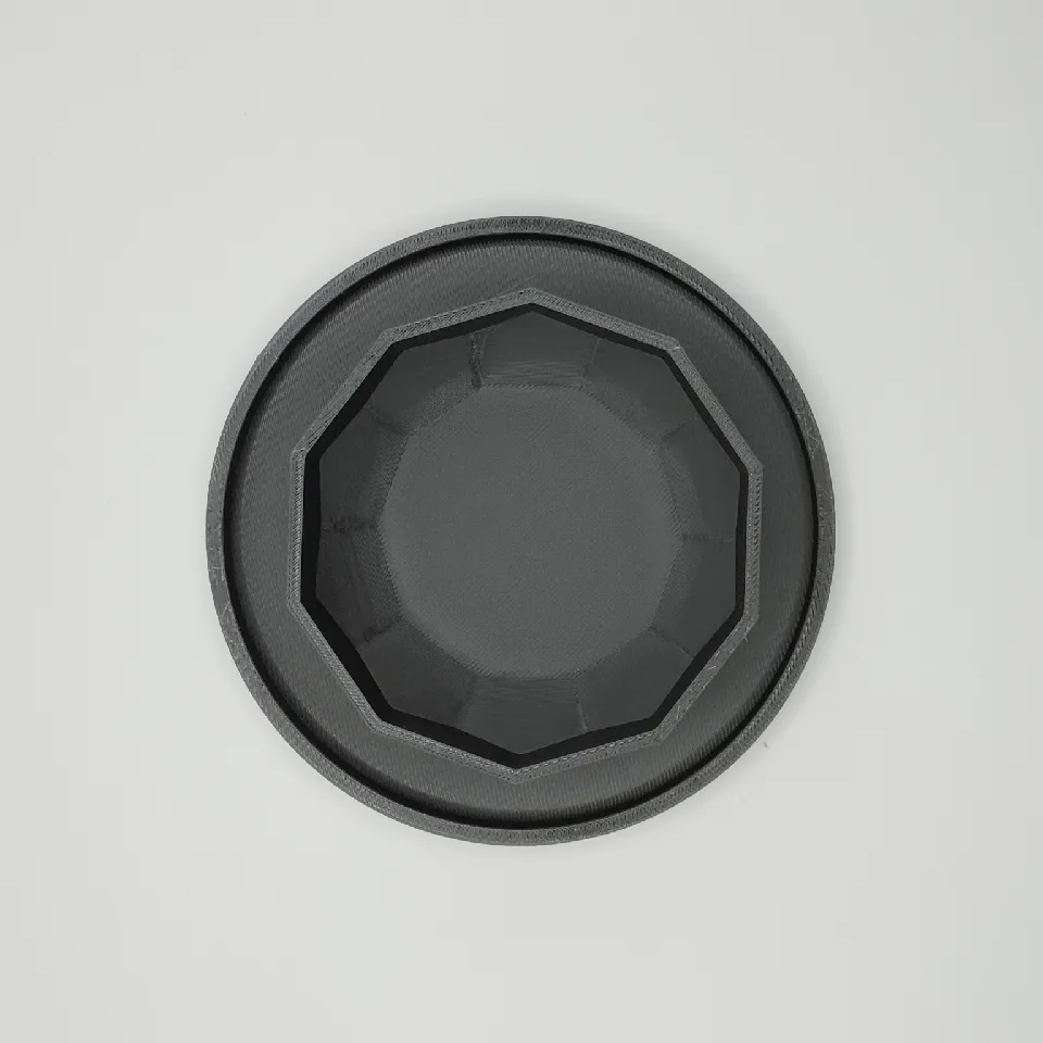 Design Decagonal Bowl with matching Tray by Deltaprints | Download free ...