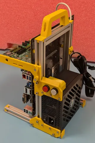 3D printable open frame PC case by Corsair | Download free STL model ...