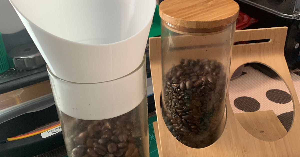 Coffee bean funnel by HrvTagz | Download free STL model | Printables.com