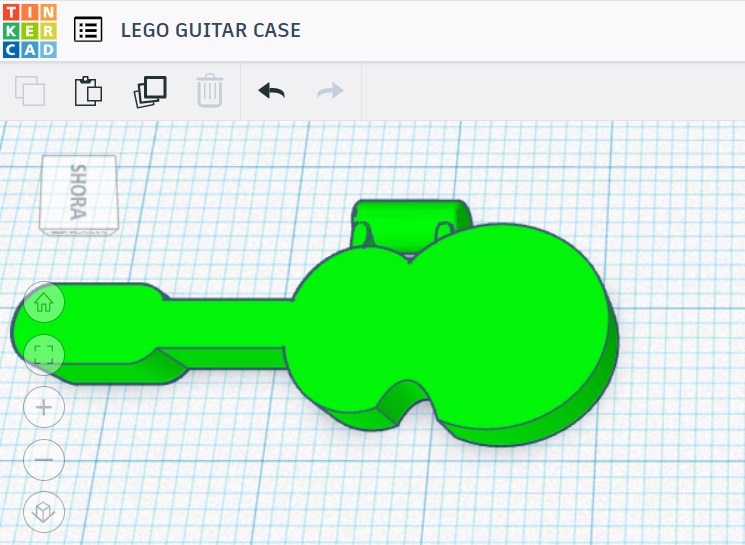 LEGO GUITAR CASE by Mgr. Pavel Krist | Download free STL model ...