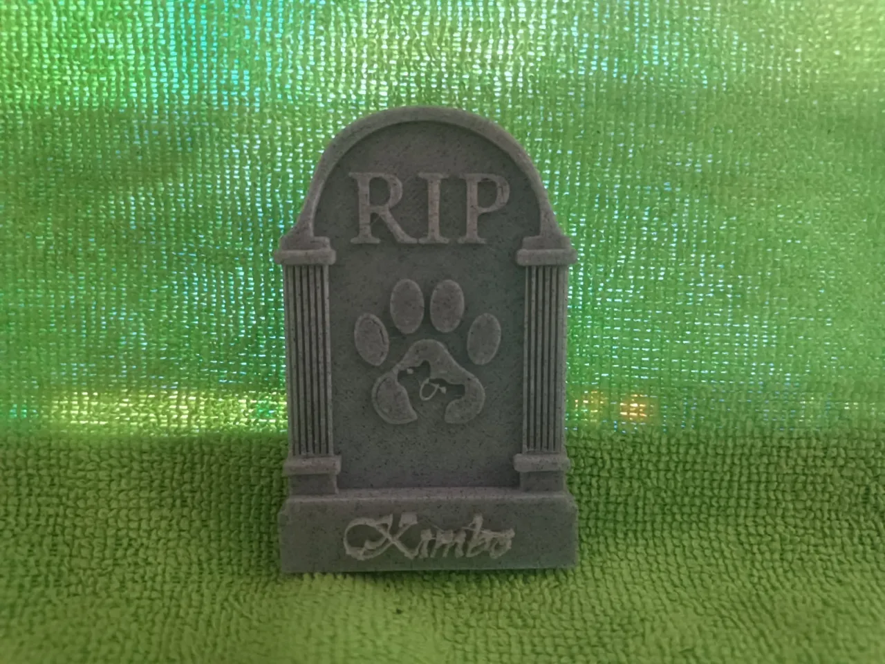 Lapida conmemorativa para mascota by RonoaRuiz | Download free STL ...