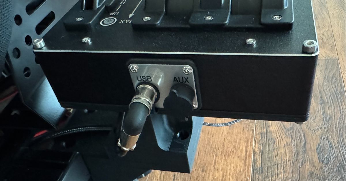 Custom Virpil / XS9 right-angle adapter by c0d3c | Download free STL ...