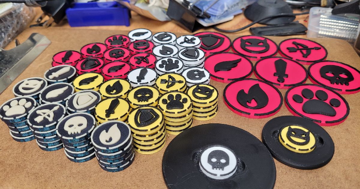 2 inch and 3 inch bases for Swendude's Simple Tokens by RagingRoosevelt ...