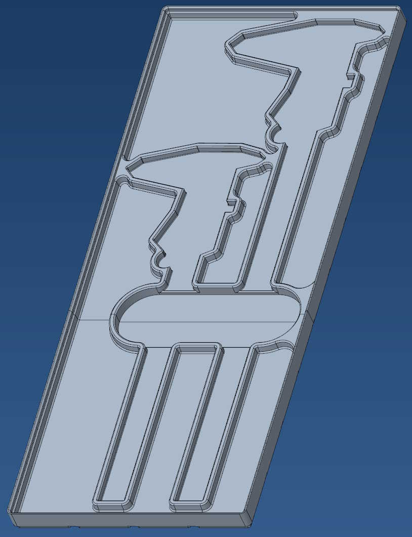 GRIDFINITY SHARS CALIPER HOLDER by B2ENGLLC | Download free STL model ...