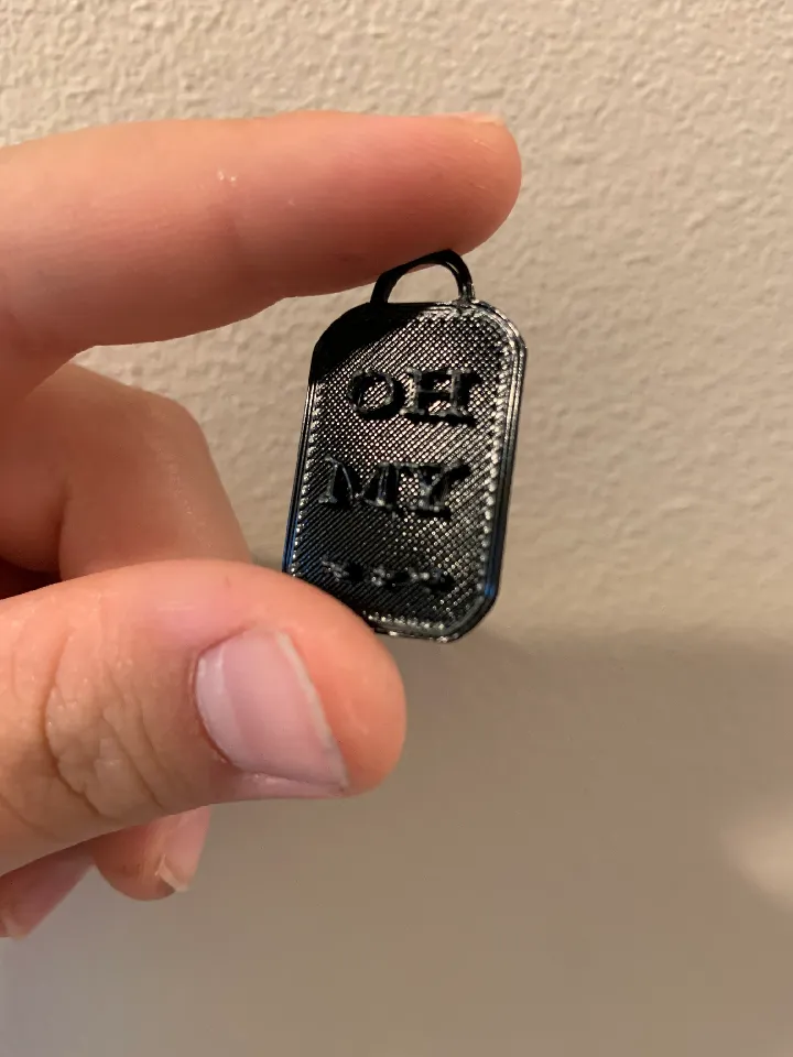 Text tabs by BP printing | Download free STL model | Printables.com
