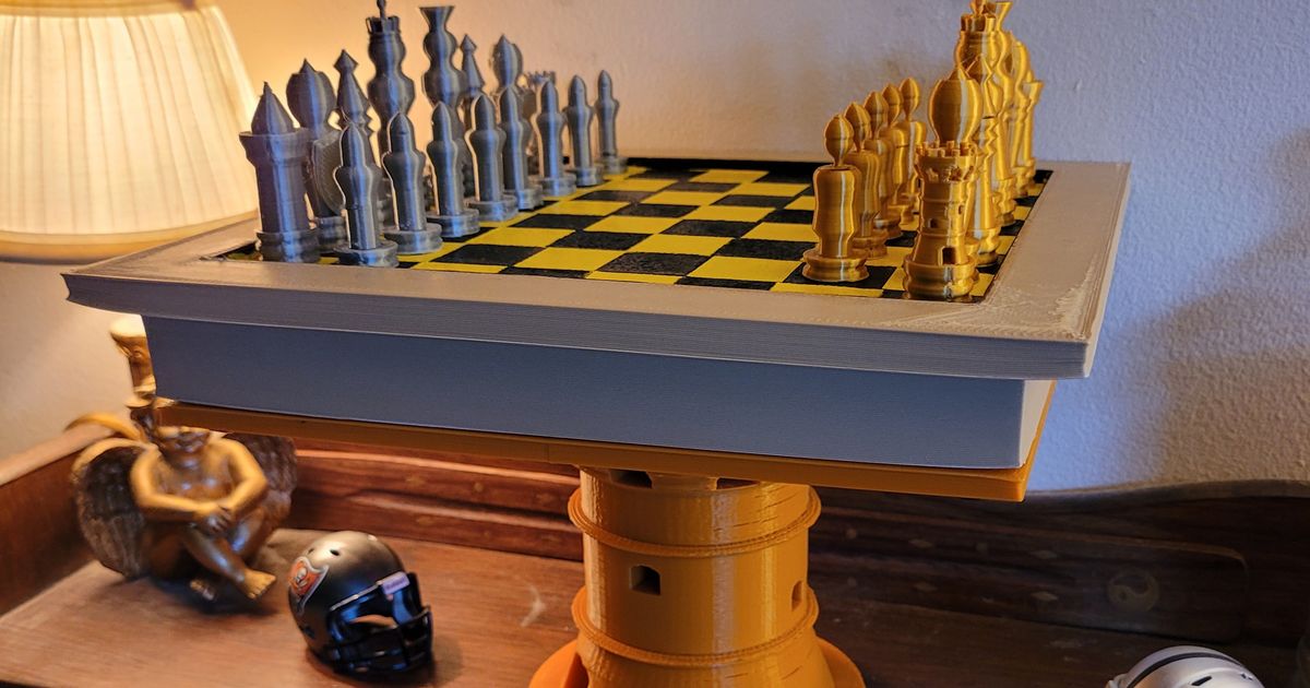 Simple (mini) Chess Set by Gramps | Download free STL model ...