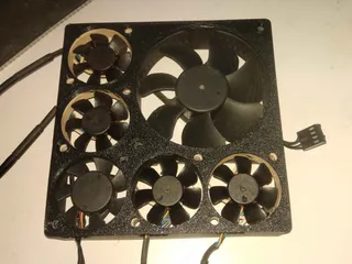 120mm fan cluster by RANDOM PLAYER64 | Download free STL model ...