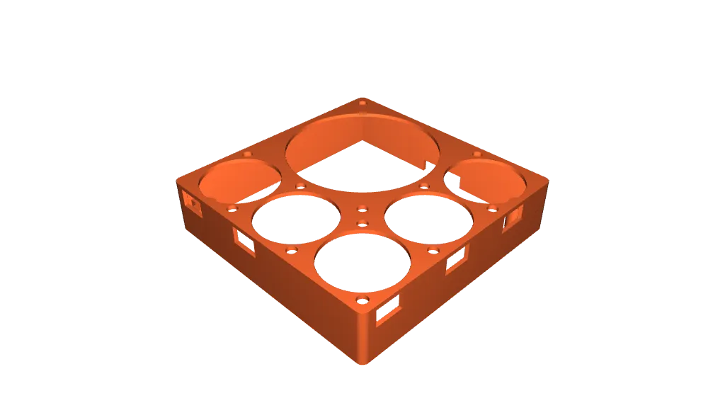 120mm fan cluster by RANDOM PLAYER64 | Download free STL model ...