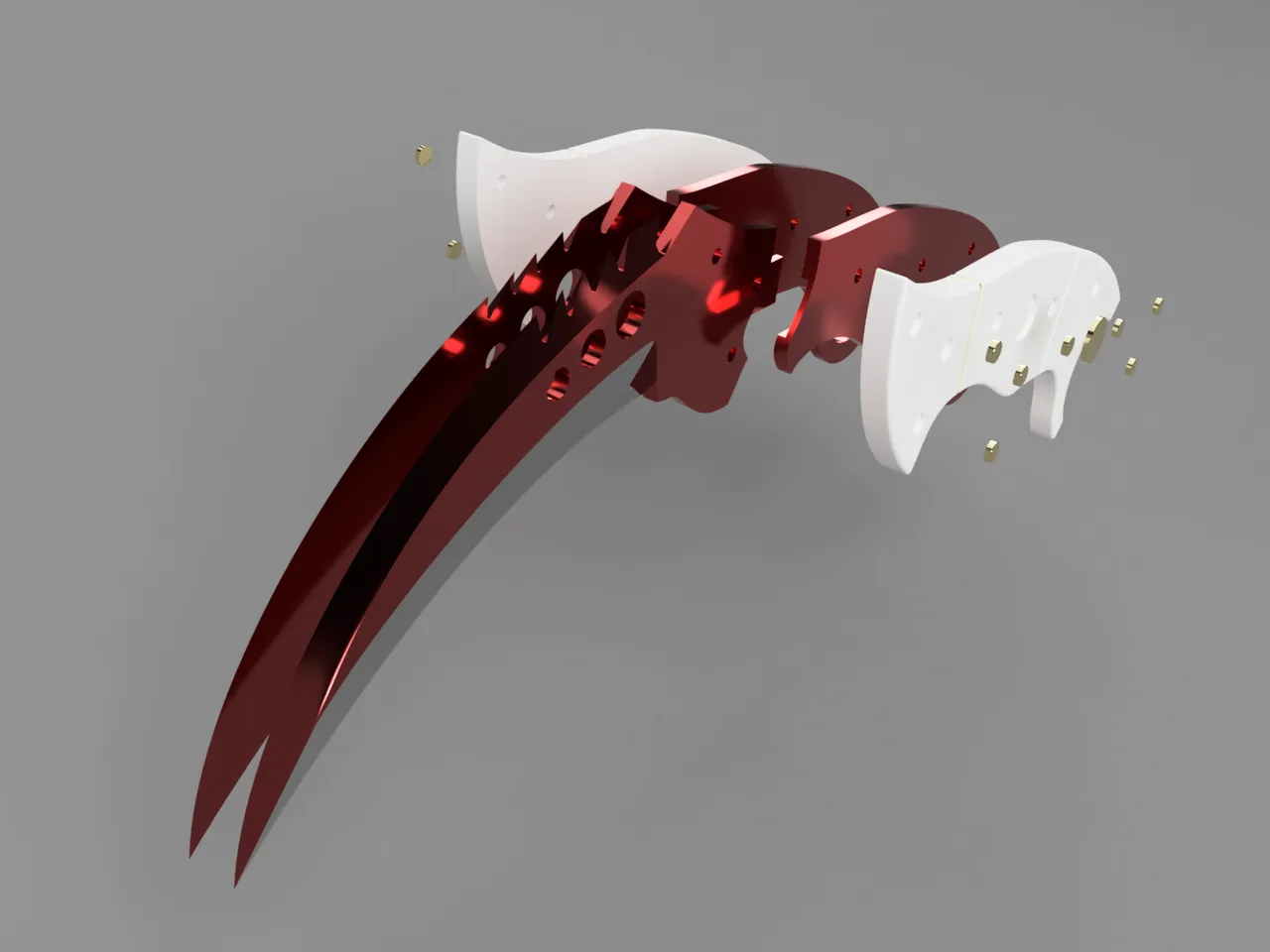 Talon Knife by W3DCustom | Download free STL model | Printables.com