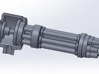 gatling gun ZOIDS by SolidFox3D | Download free STL model | Printables.com