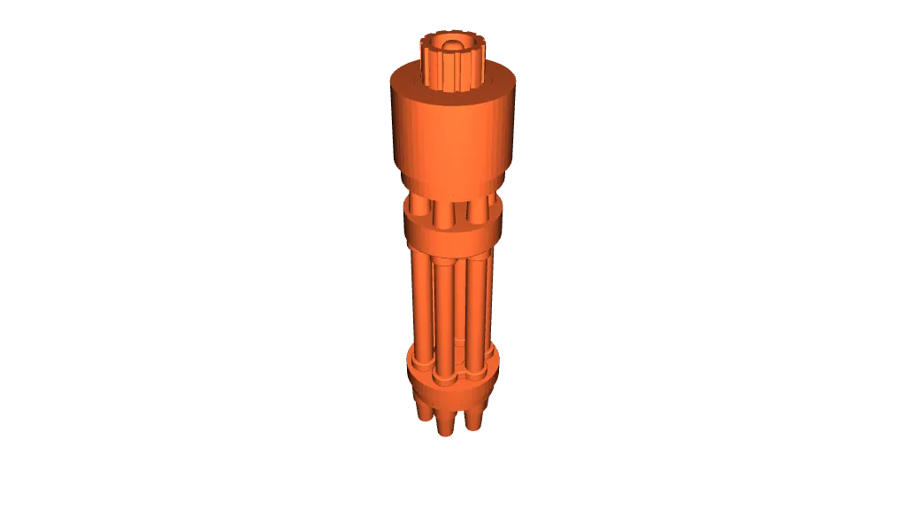 gatling gun ZOIDS by SolidFox3D | Download free STL model | Printables.com