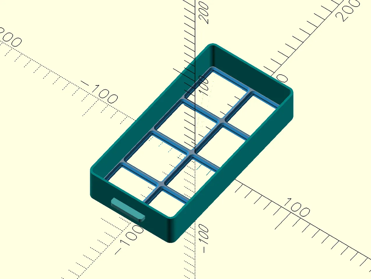Gridfinity chest with drawers 2x4x1 by iw3d | Download free STL model ...