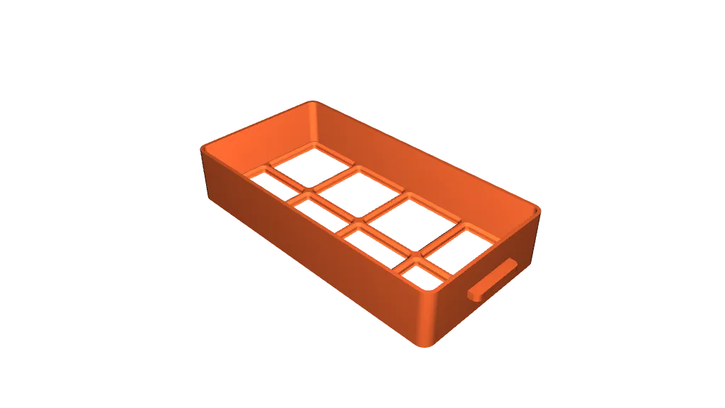 Gridfinity chest with drawers 2x4x1 by iw3d | Download free STL model ...
