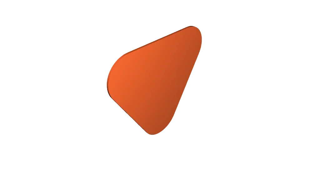 Guitar plectrum simple by STAR98K | Download free STL model ...