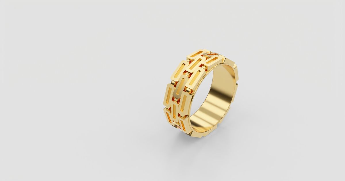 chain ring by mv83 | Download free STL model | Printables.com