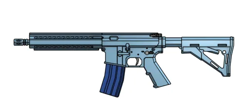 MK 18 by Alexandervv12 | Download free STL model | Printables.com