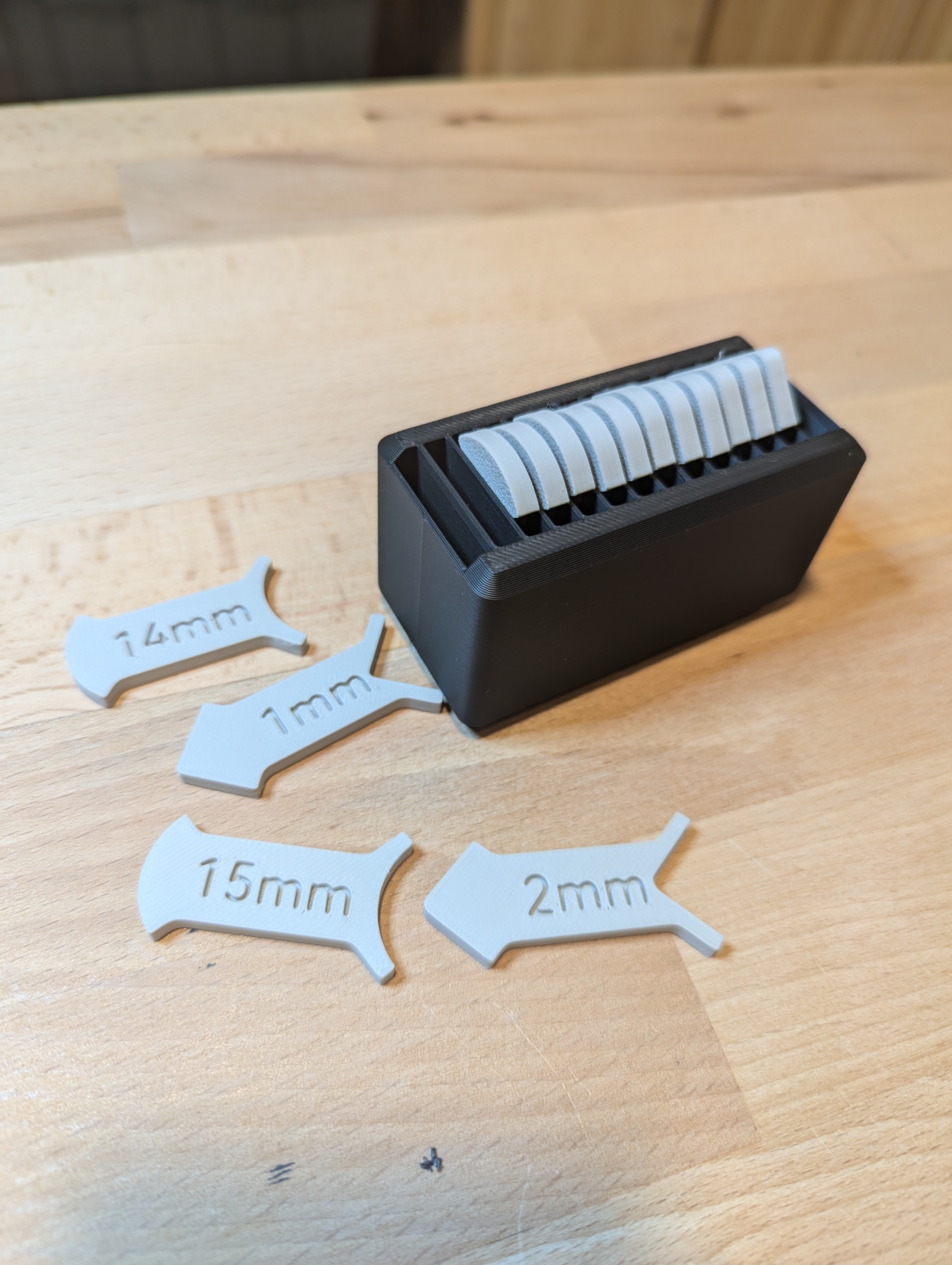 Gridfinity Fillet & Radius gauges by Chris Tan | Download free STL ...