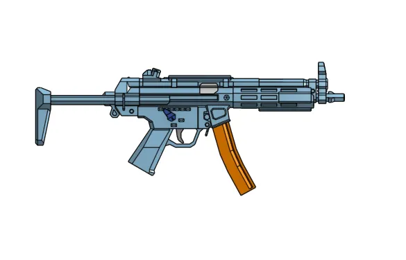 MP5 by Alexandervv12 | Download free STL model | Printables.com