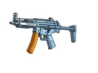 MP5 by Alexandervv12 | Download free STL model | Printables.com