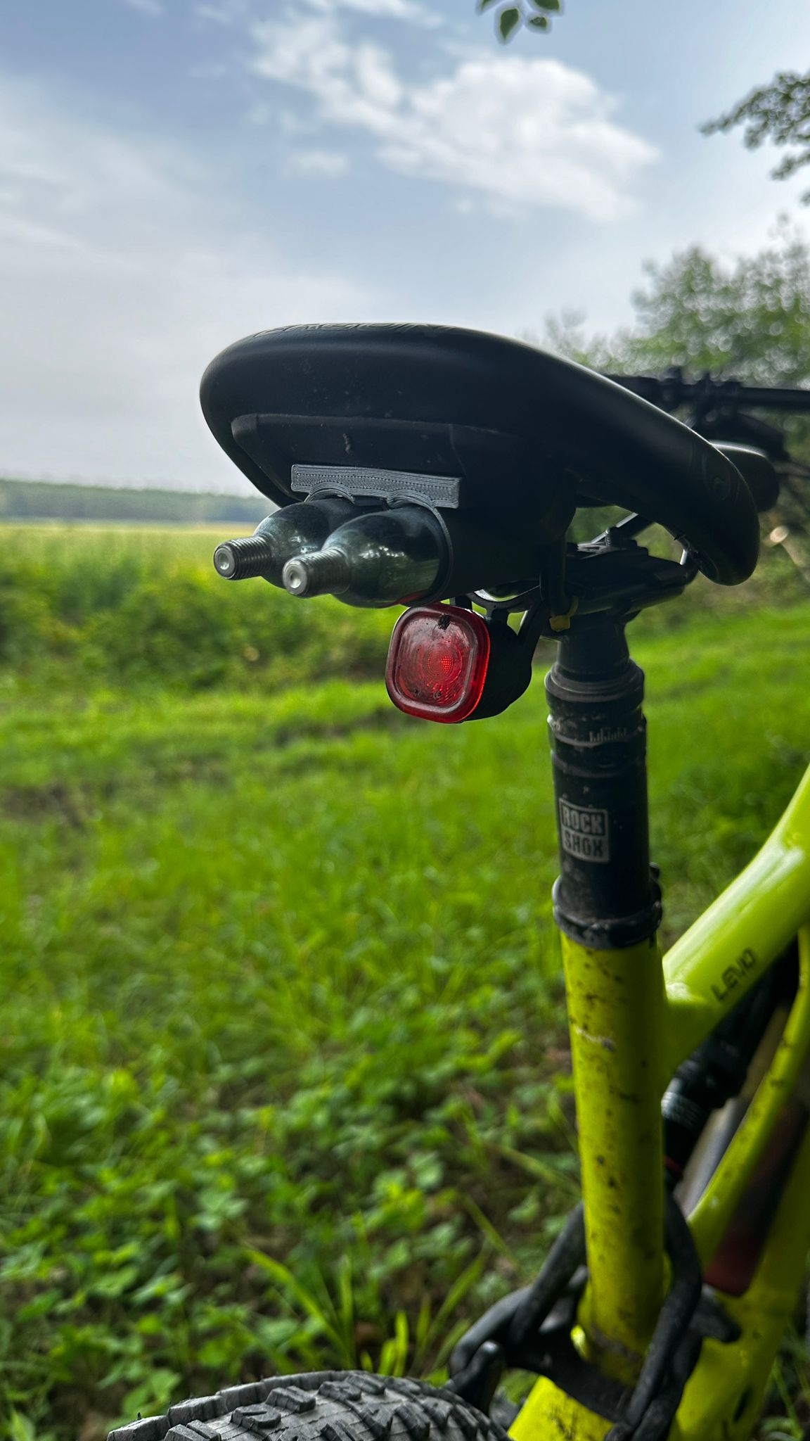 CO2 Holder Ergon saddle MTB by Rambo | Download free STL model ...