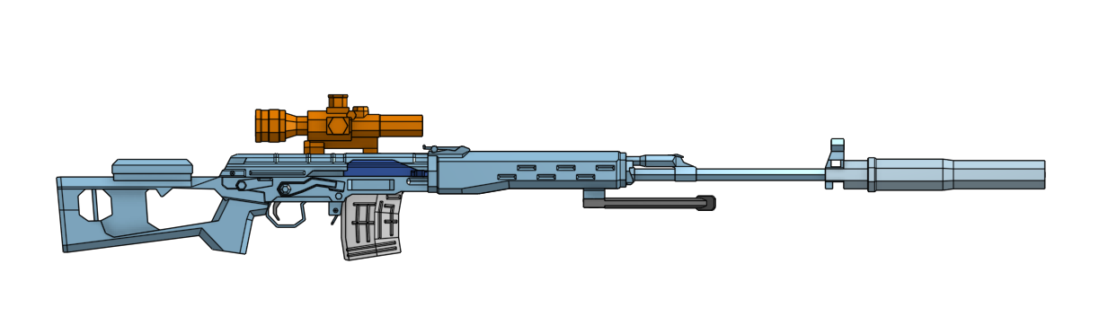 SVD by Alexandervv12 | Download free STL model | Printables.com