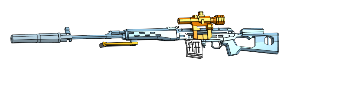 SVD by Alexandervv12 | Download free STL model | Printables.com