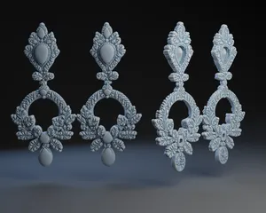 earrings by craft studio | Download free STL model | Printables.com