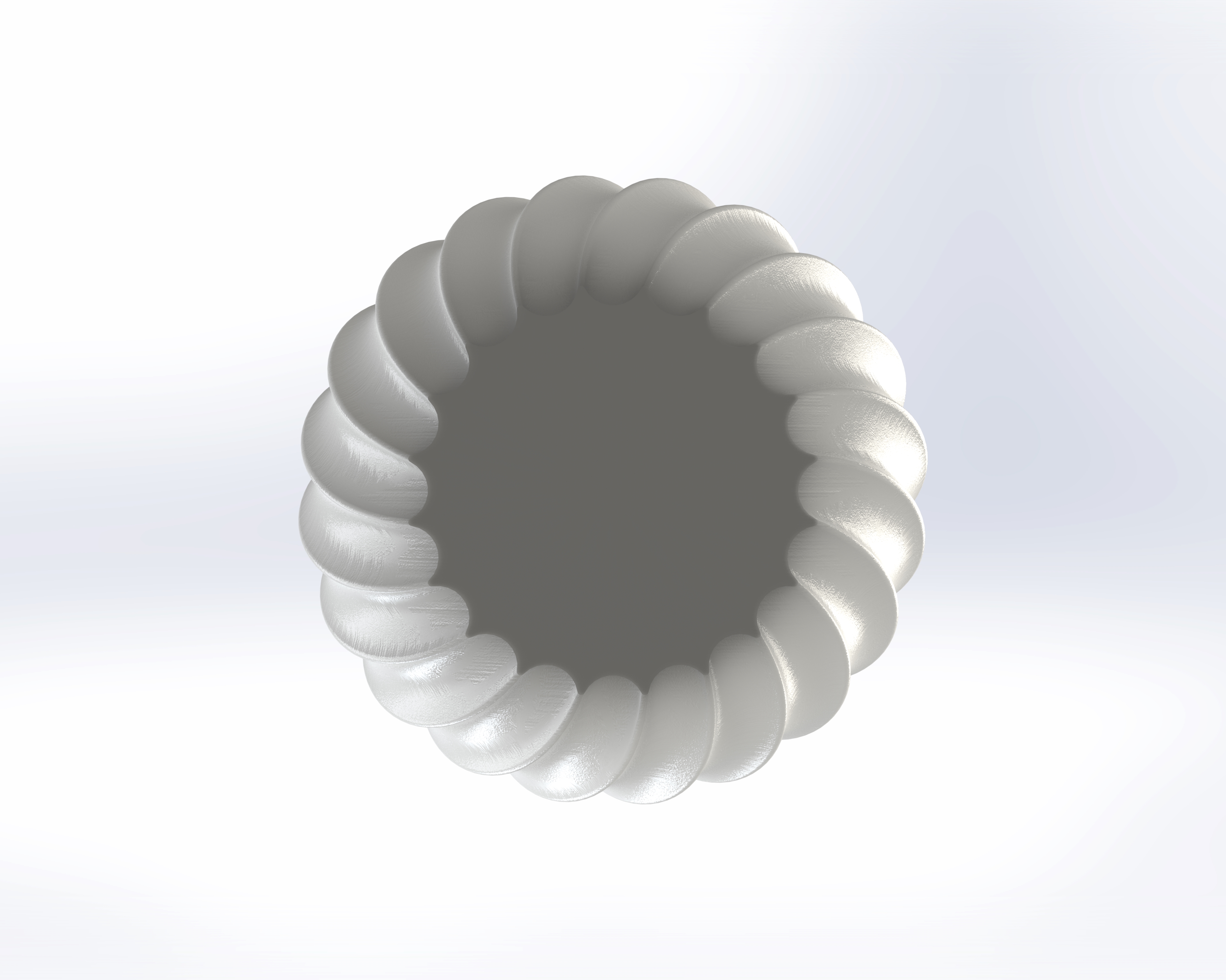 Flower pot / vase, spiral design. by Esketit 02 | Download free STL model | Printables.com
