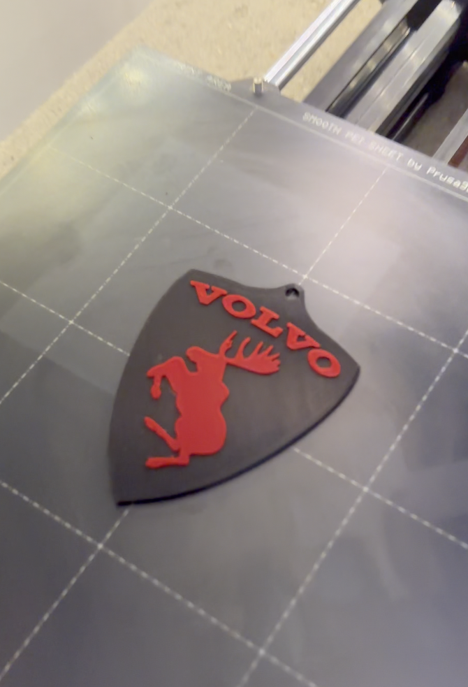 Volvo keychain logo von Jaakko Kenttä | Kostenloses STL-Modell ...