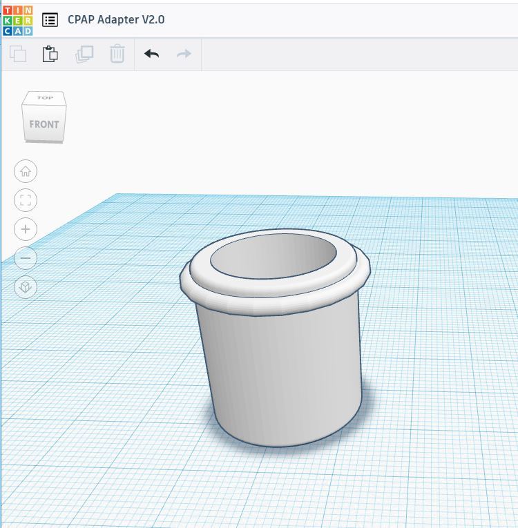 CPAP Adapter by Plexi | Download free STL model | Printables.com