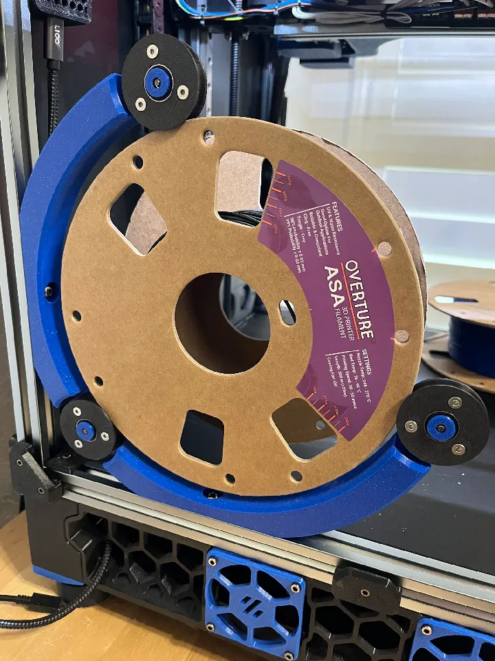 Adjustable Trident Internal Spool Holder by Saturday Engineering ...