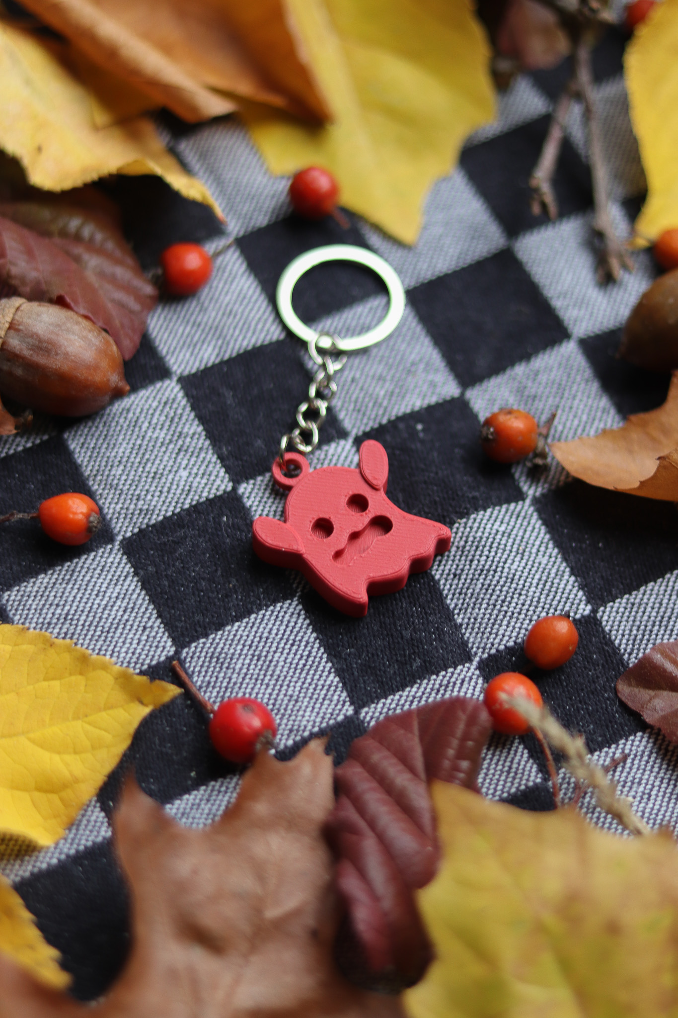 Suprised Ghost Keychain | Autumn Series | Halloween by Vic - | Download ...