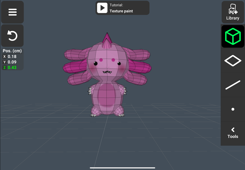 Dino Axolotl figurine by Axel Chapstick | Download free STL model ...