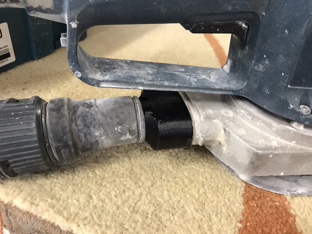 Bosch Professional GEX 125 adapter by Fekete Márton | Download free STL model | Printables.com