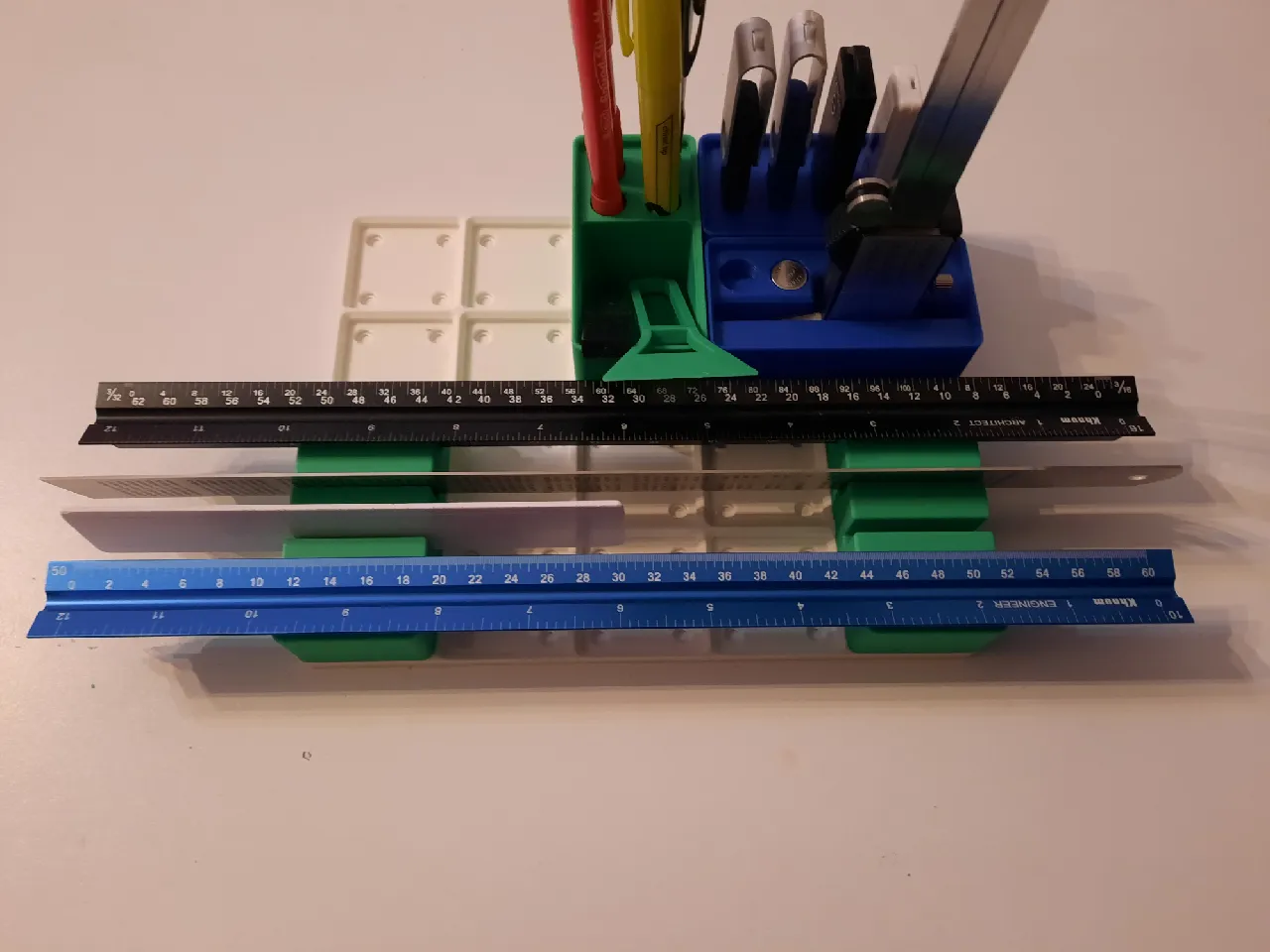 Gridfinity Architectural/Engineering Ruler Holder by Theinventor777 ...