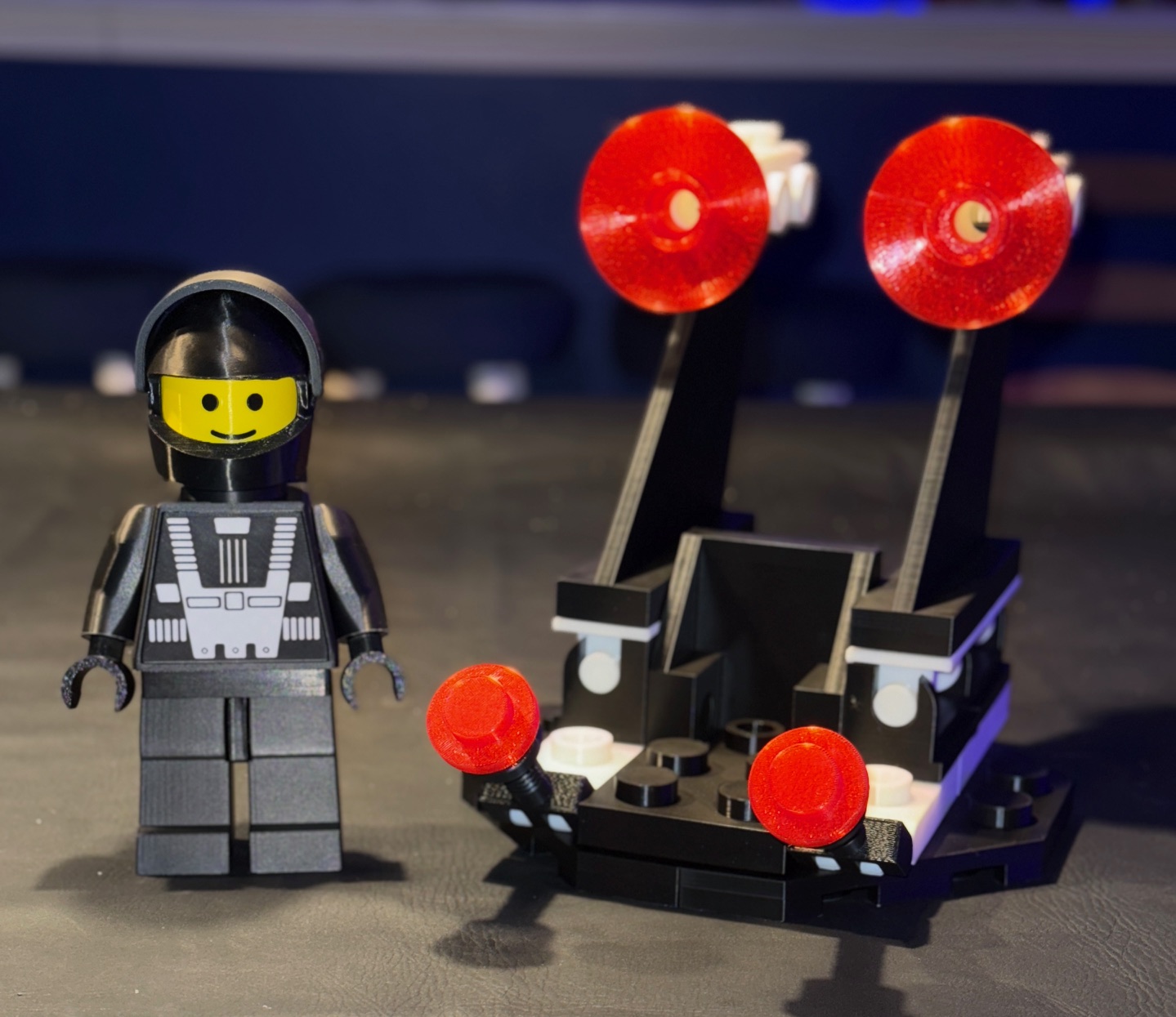 Mega-sized Lego-like Classic Space Meteor Monitor (5:1 scale) by ...