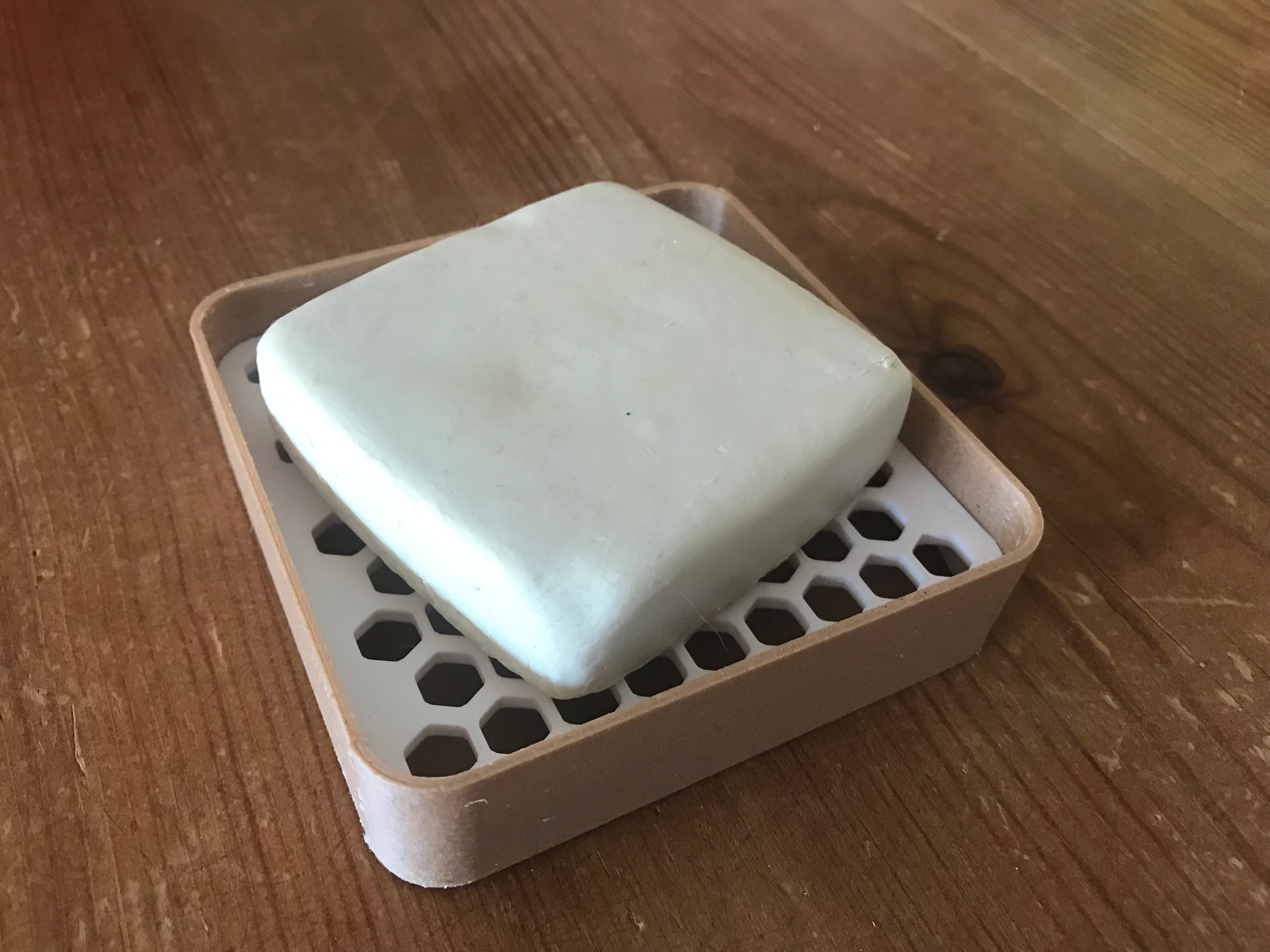 Soap tray 10x10cm by vdwel | Download free STL model | Printables.com