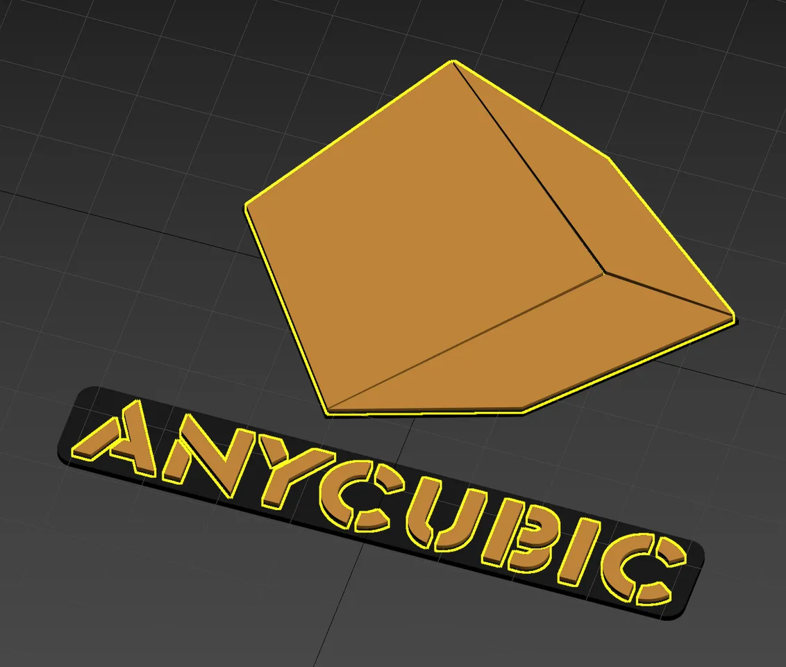 Anycubic Logo by Banton | Download free STL model | Printables.com