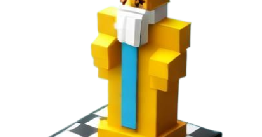 8-Bit Bishop Chess Piece by Hago Mis Muebles | Download free STL model ...