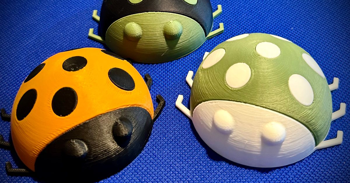 Lady Bird / Lady Bug (two-piece for multi color printing) by cwlewis11 ...