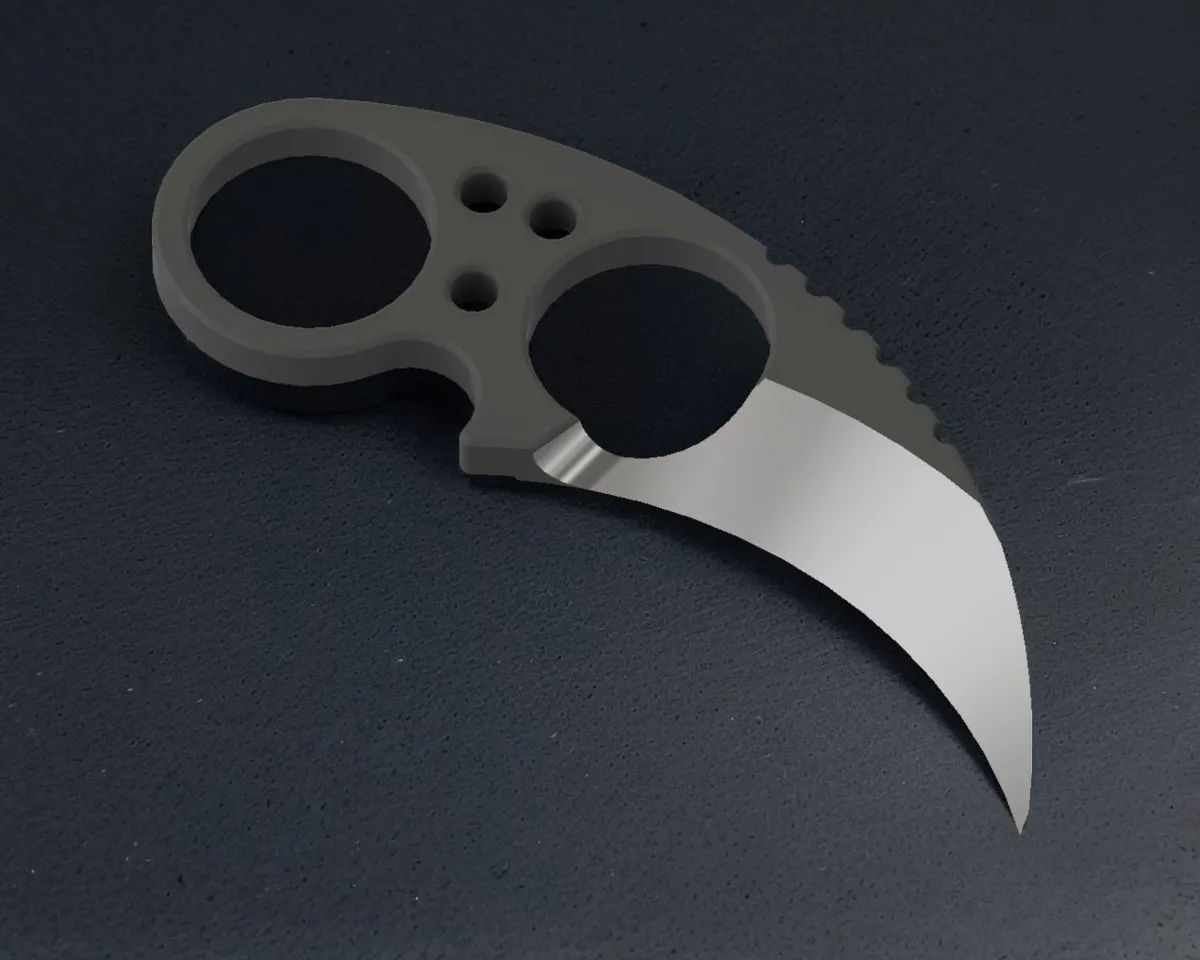 Simple Talon Knife by FileForge | Download free STL model | Printables.com